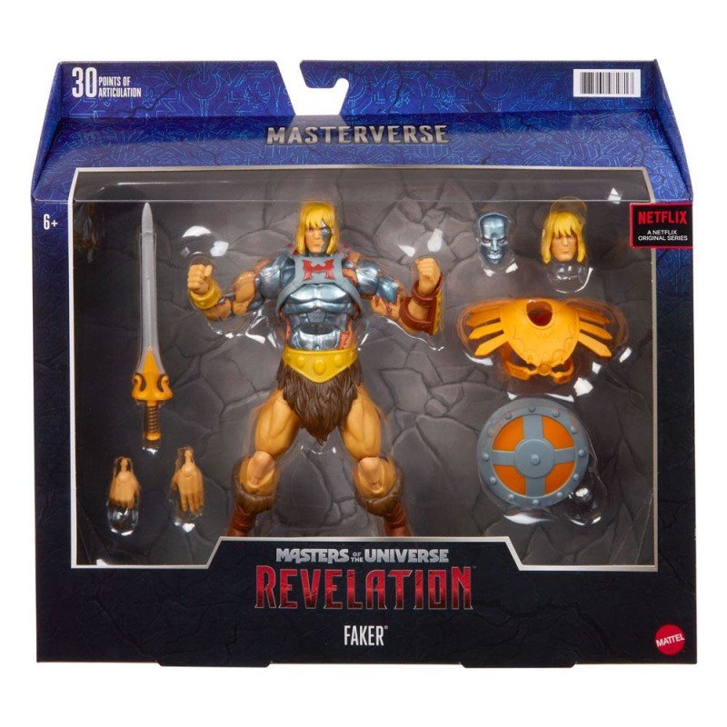 Faker Masterverse Deluxe - Masters Of The Universe Revelation - Mattel ...