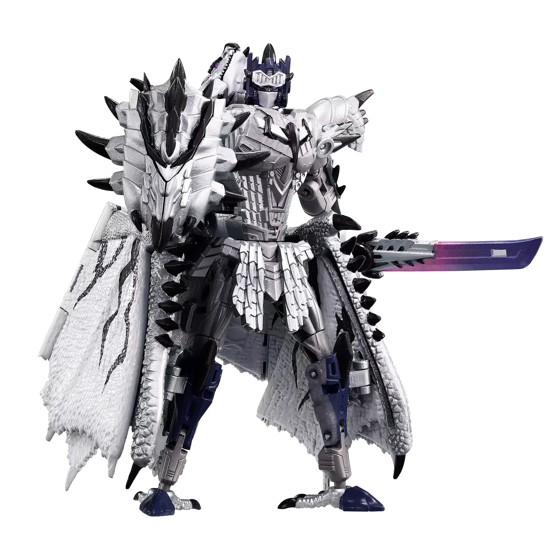 Silver Rathalos Prime Transformers Team-Up Series Figura Monster Hunter ...