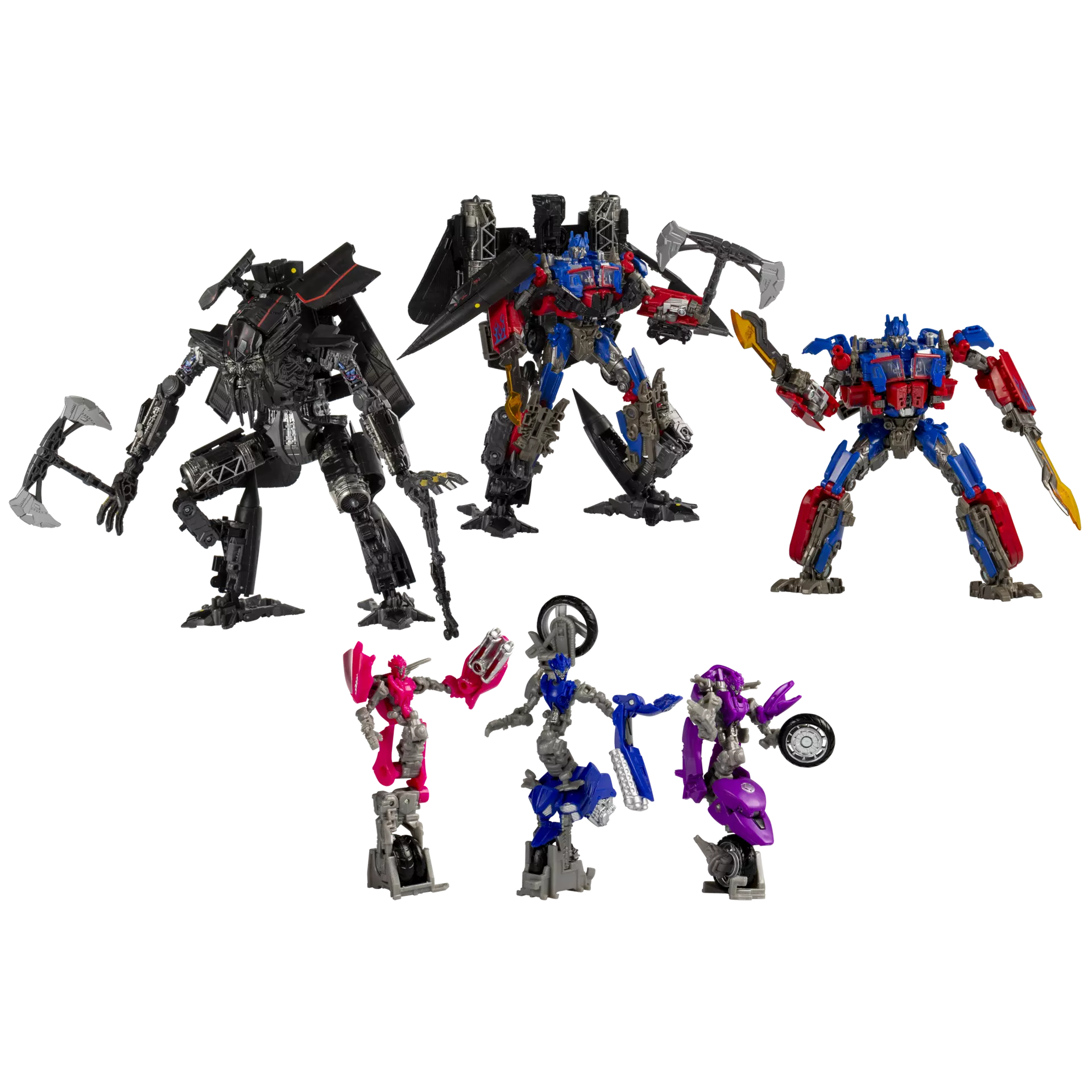Pack de 5 Figuras Autobots Transformers: la venganza de los caídos ...